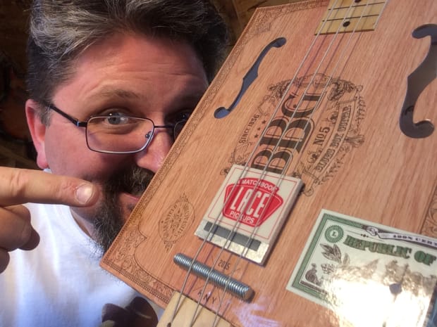 Freak Gear Review: Lace Matchbook Pickup for Cigar Box Guitars | Pro ...