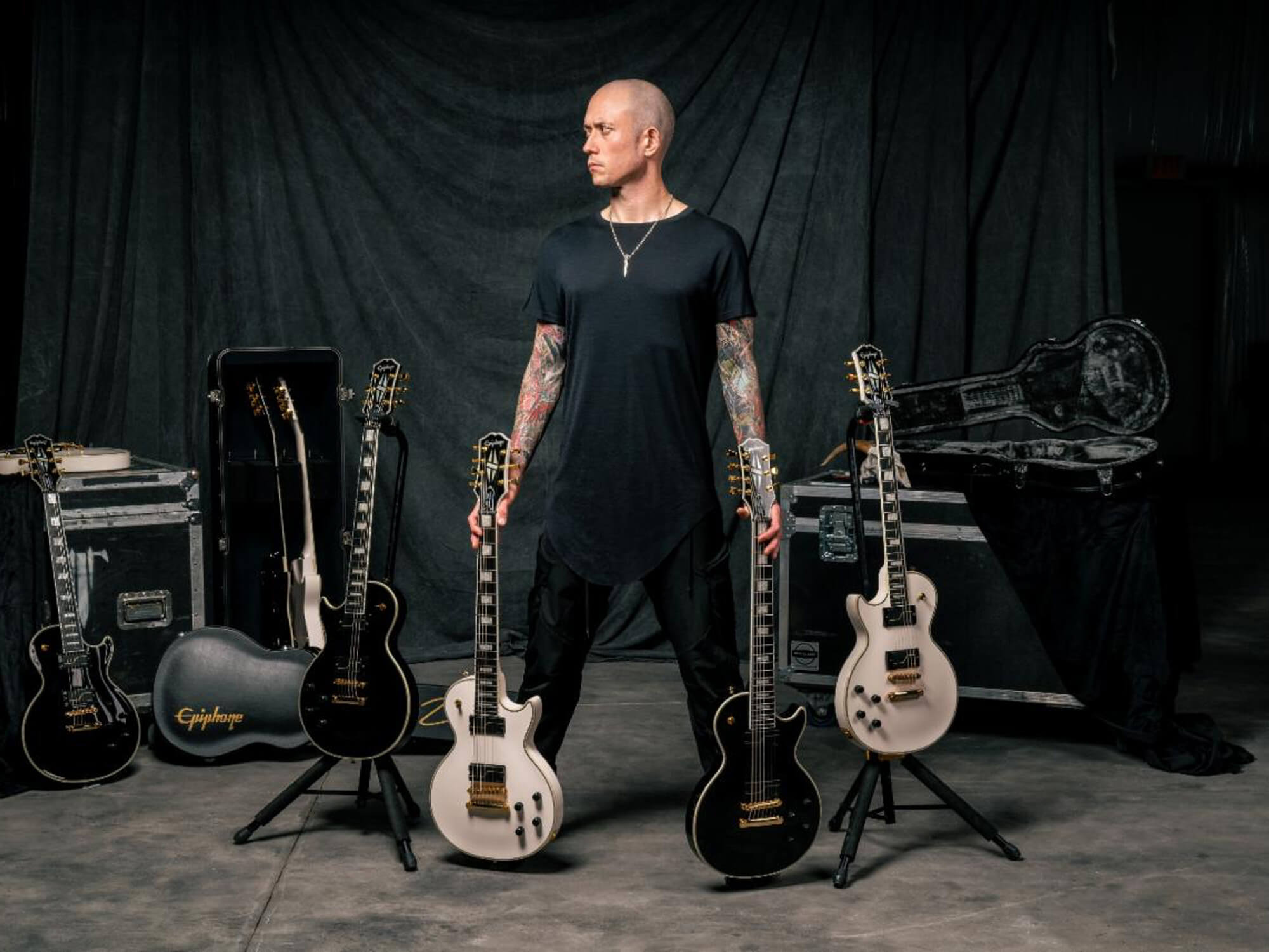 Matt Heafy’s third Epiphone collab pairs Fishman Fluence pickups to a ...