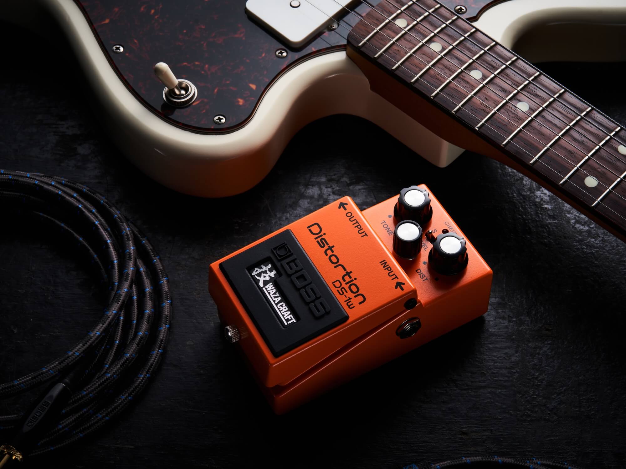 Boss DS-1W: The iconic orange distortion gets the Waza Craft treatment ...