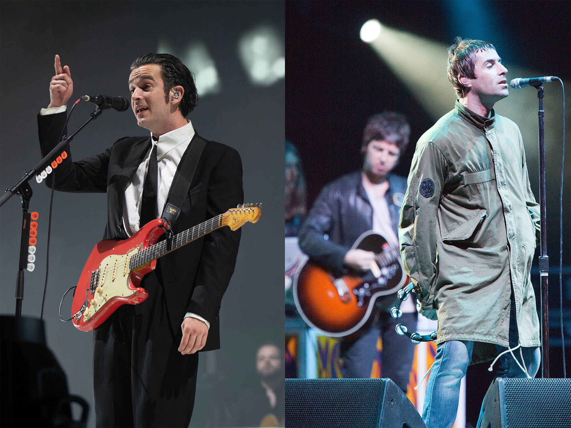 The 1975’s Matty Healy calls on Oasis to “Grow up” and “headline ...