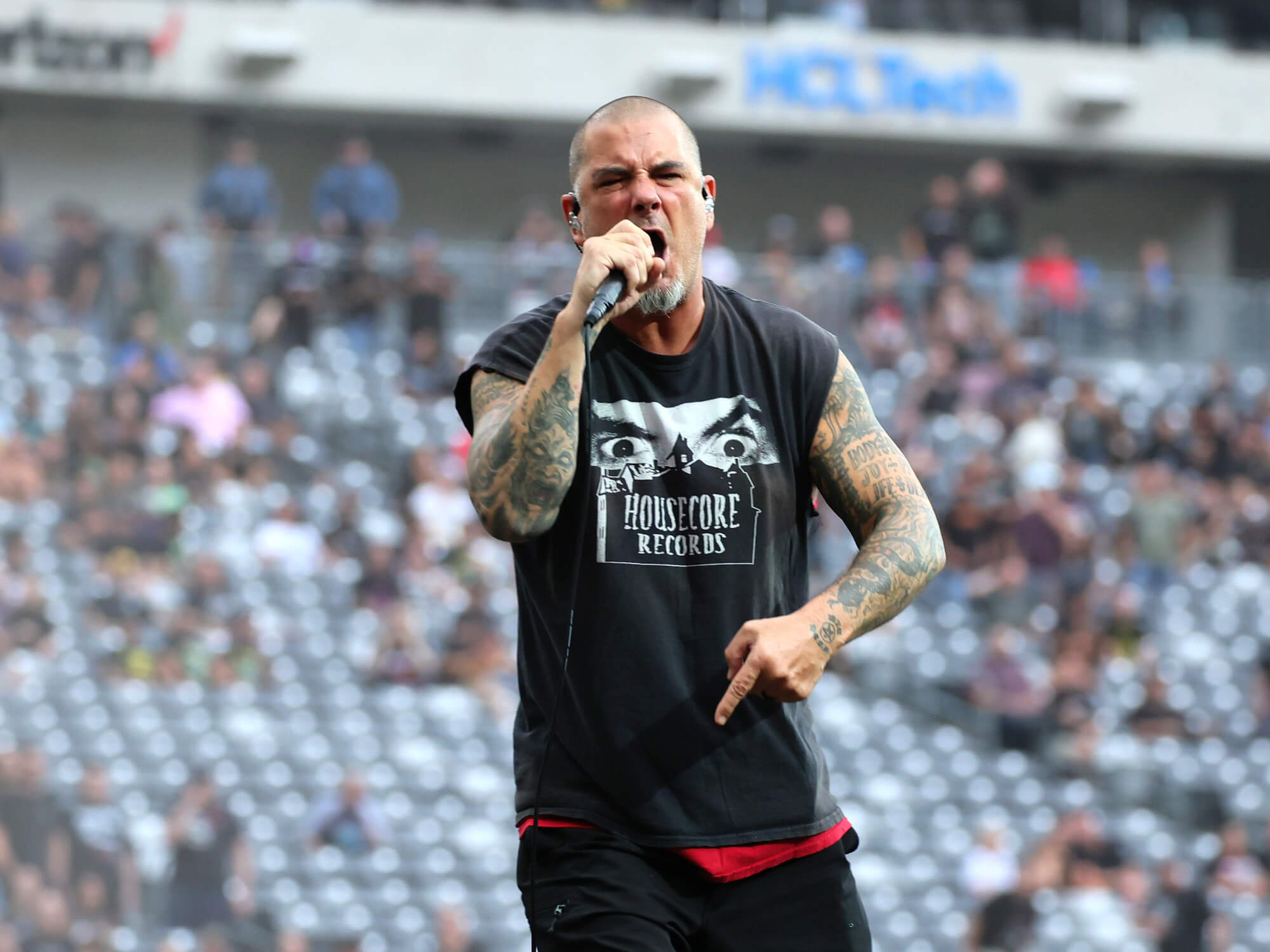 Pantera joined onstage by Lamb of God’s Randy Blythe and Dimebag ...