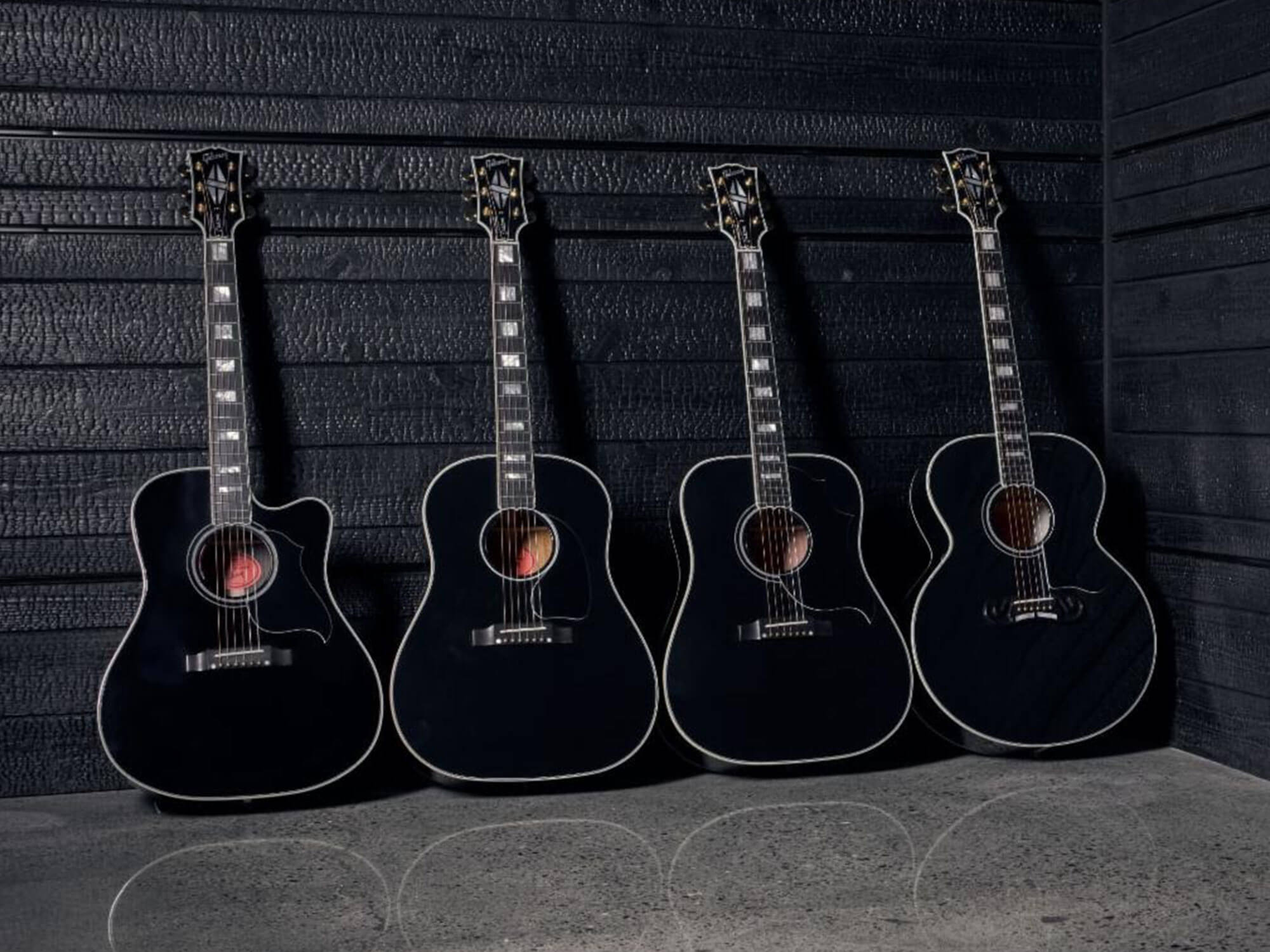 NAMM 2024: Gibson’s unveils Ebony versions of four of its most popular ...