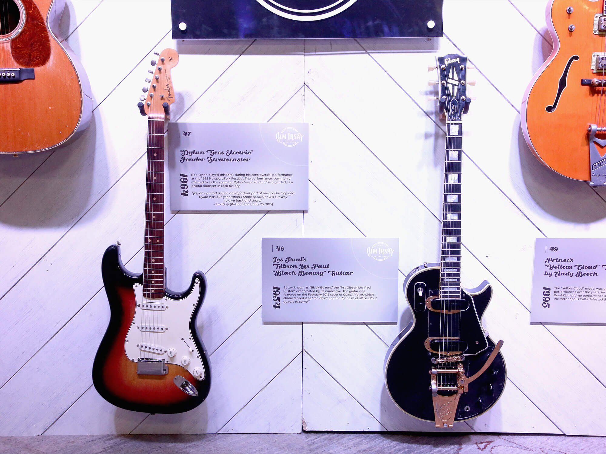 Guitars from Jim Irsay’s iconic collection – including those previously ...