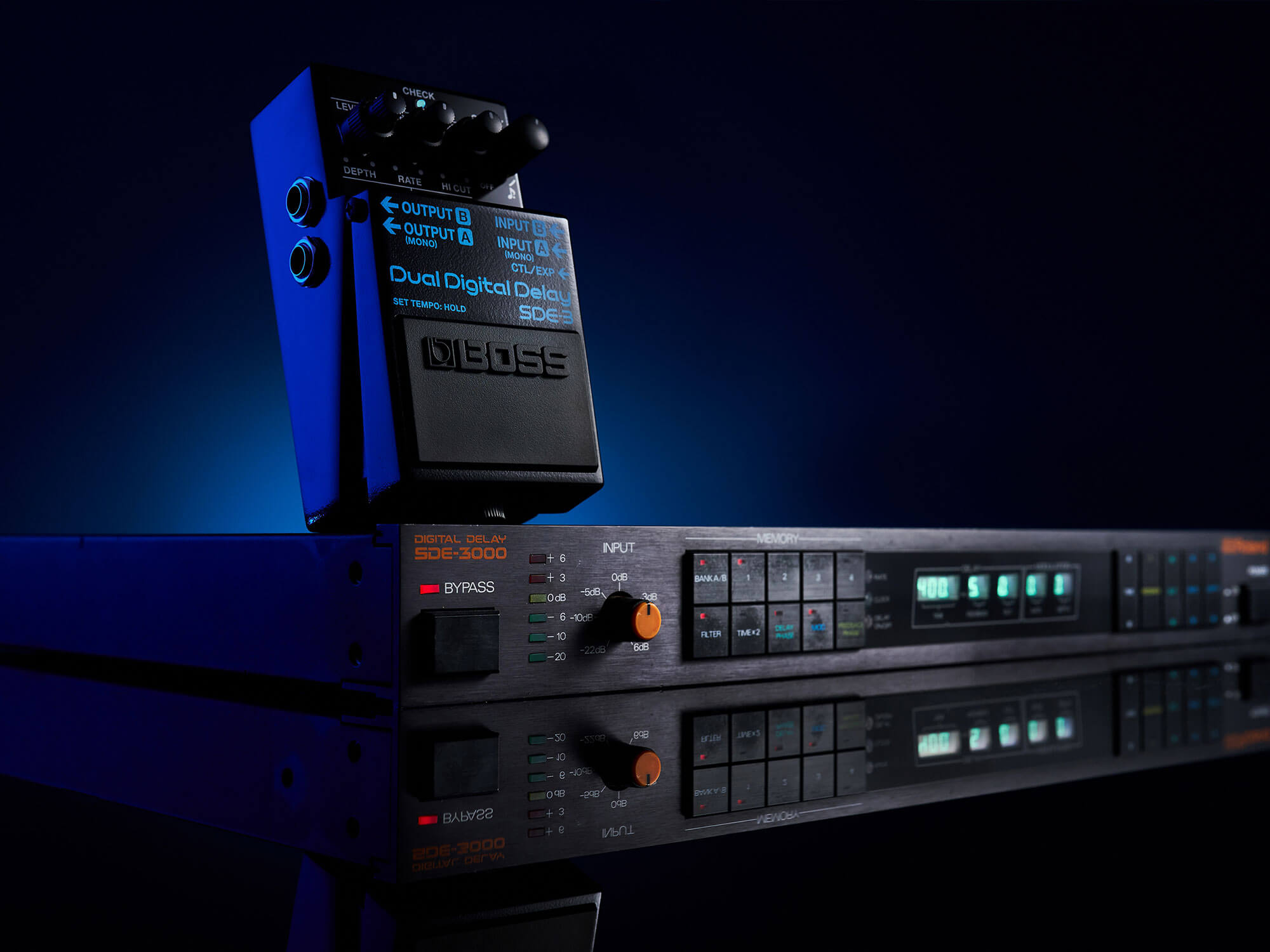 BOSS SDE-3: The iconic SDE-3000 delay favoured by legends like Eddie ...