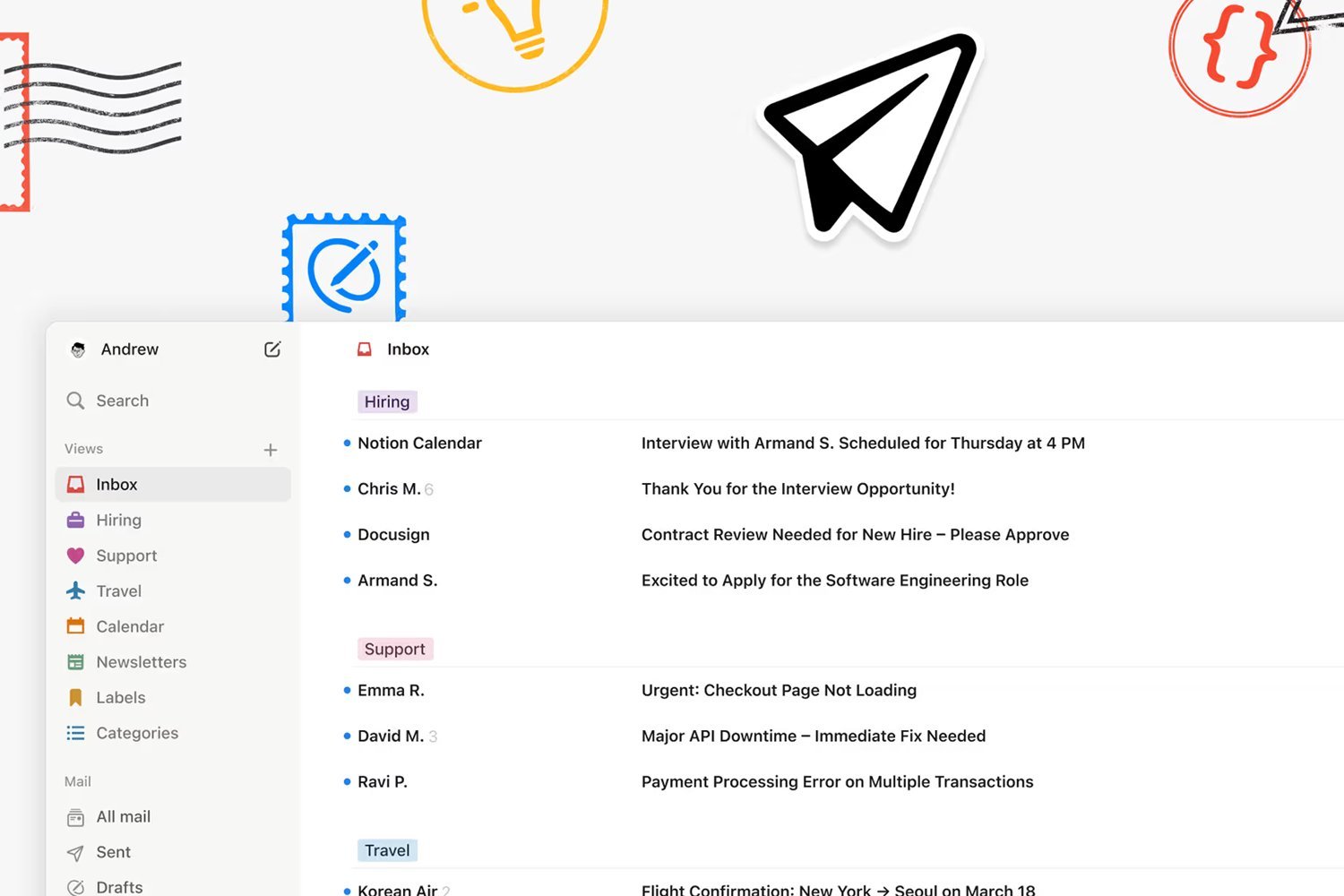 Notion Mail Uses AI to Wrangle Your Messy Inbox, and It Rules | Pro ...