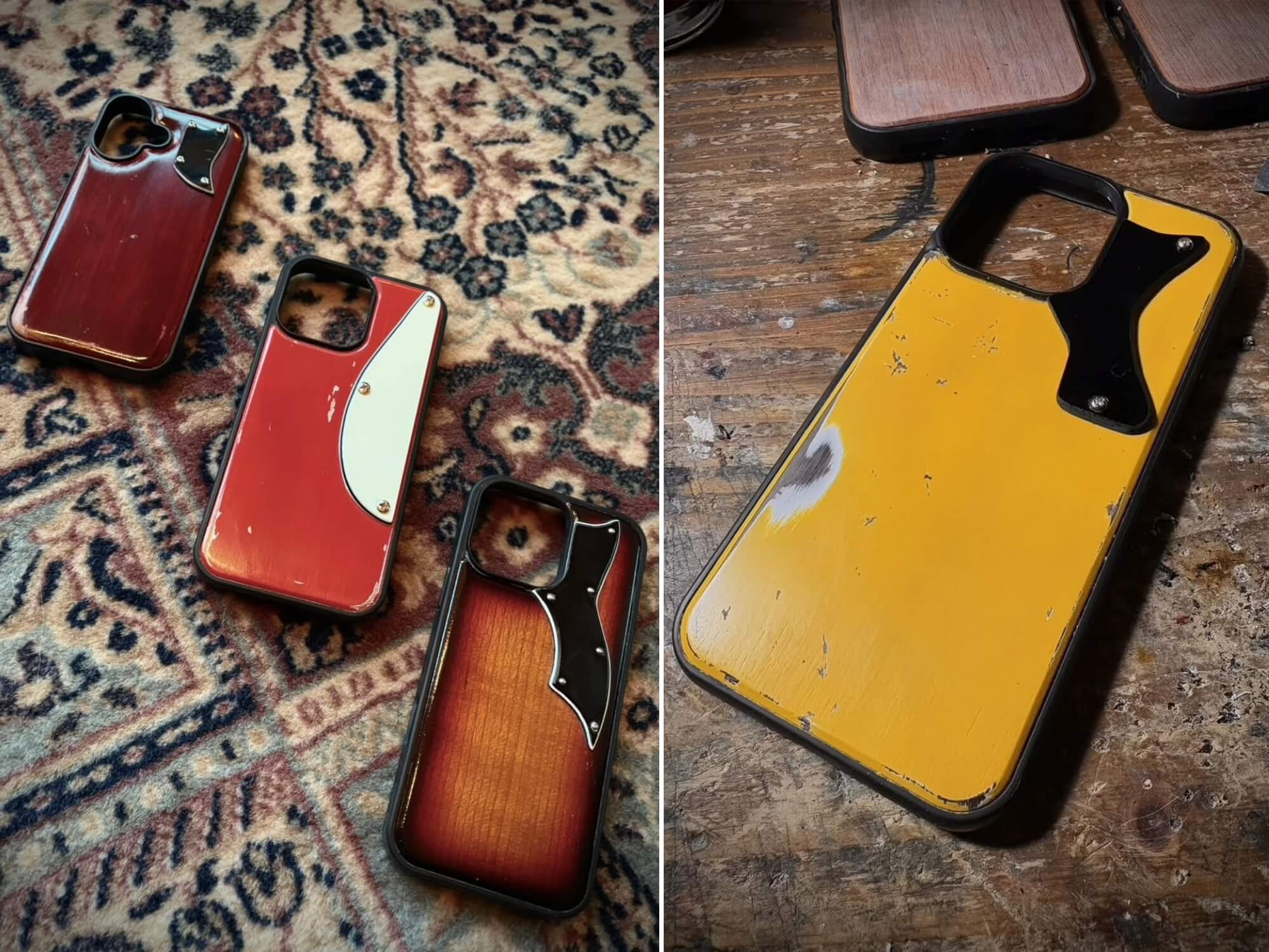 Japanese luthier creates phone cases that look like miniature Strats ...