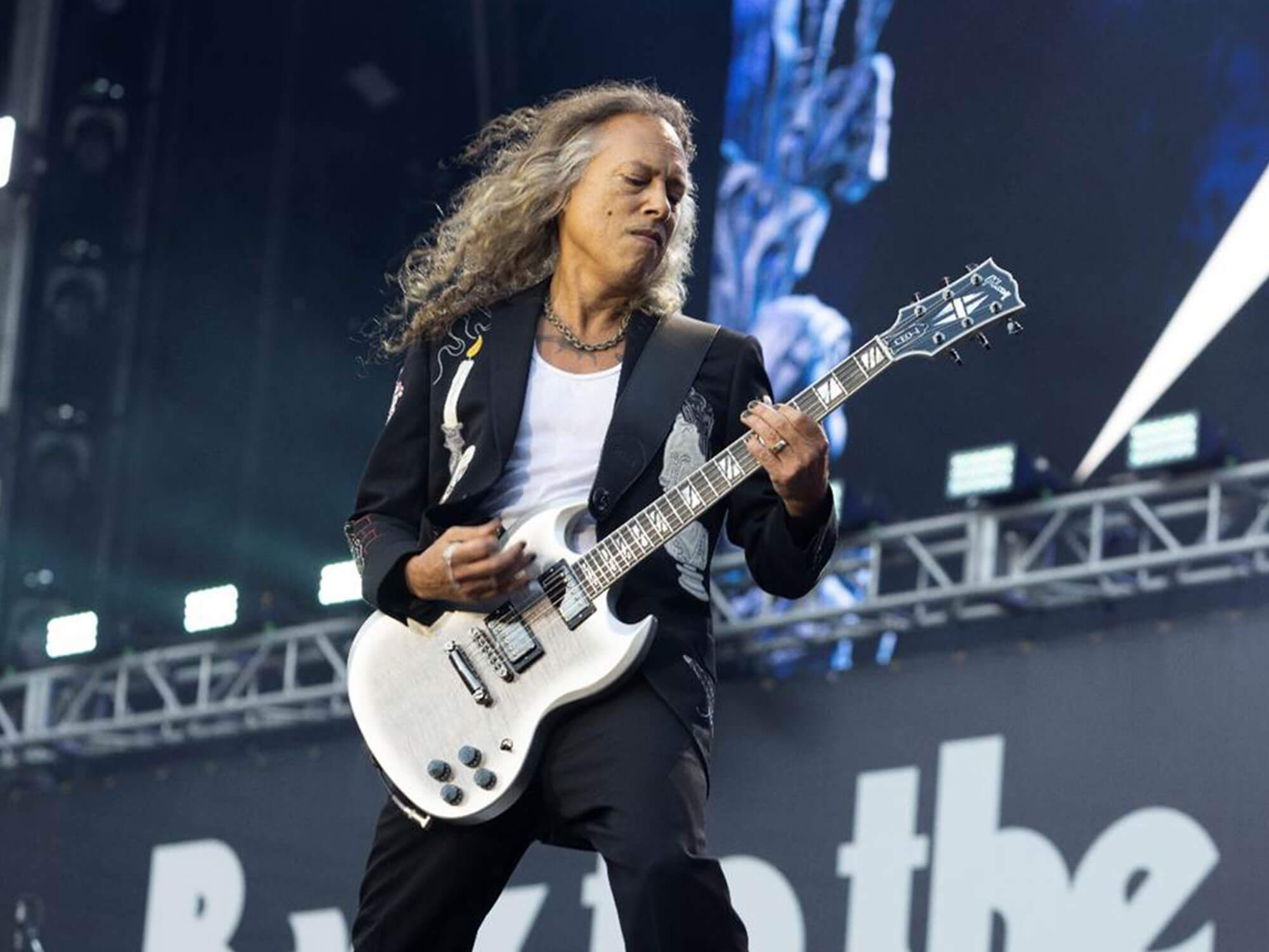 Kirk Hammett’s CEO4 SG – created by Gibson CEO Cesar Gueikian and ...